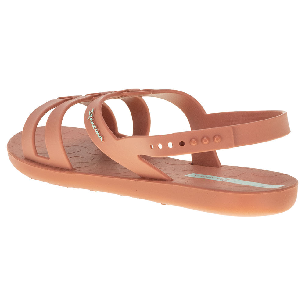 Sandália Feminina Rasteira Go Style Ipanema - 27174 SALMÃO